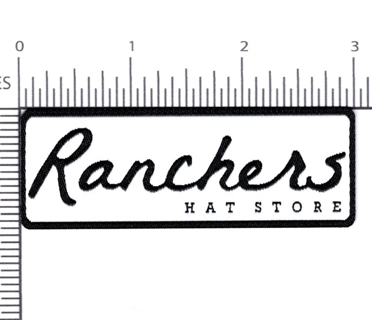 Ranchers Patch Full Logo-White – Ranchers Hat Store